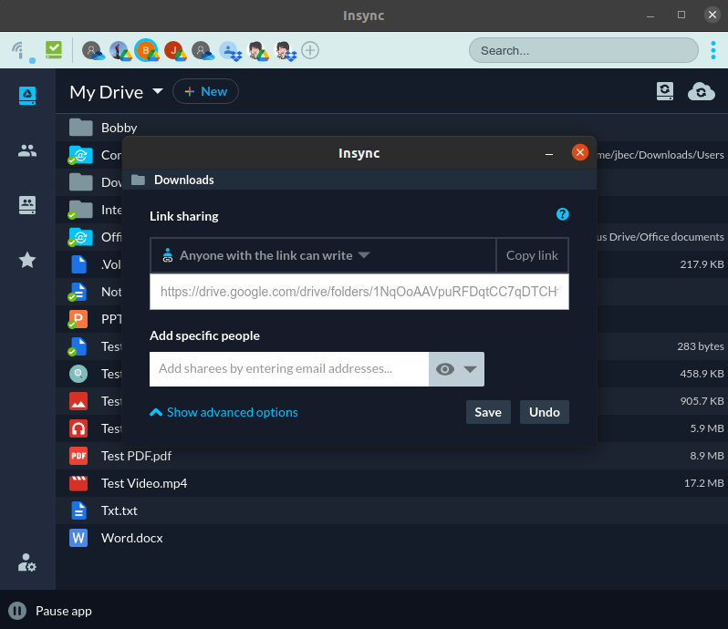 Manage Your Files - Cloud Browser - Insync